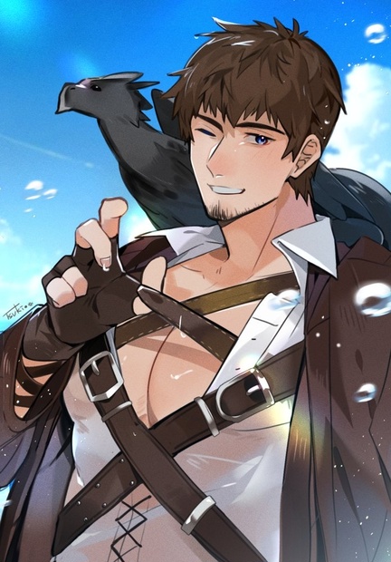 【FF14】アルバート ポストカード - lulumiart - BOOTH