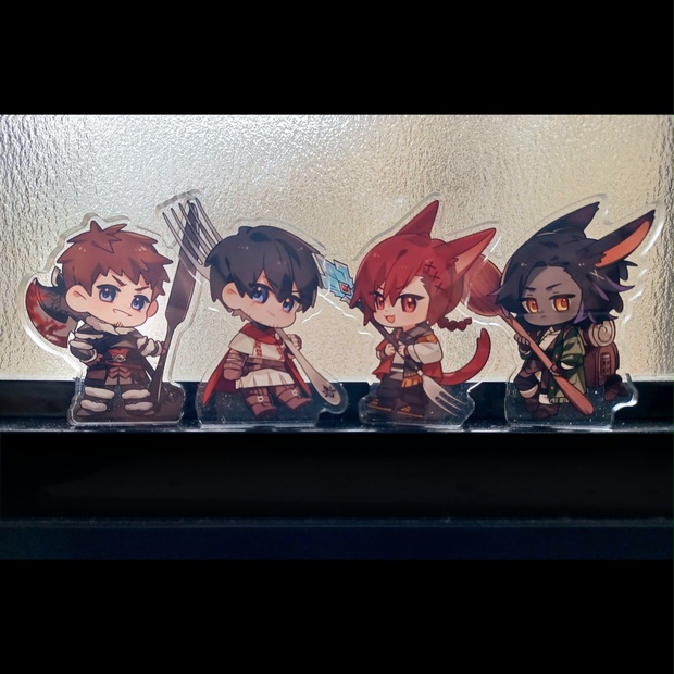 【FF14】厚アクリルスタンド 飯友 - lulumiart - BOOTH