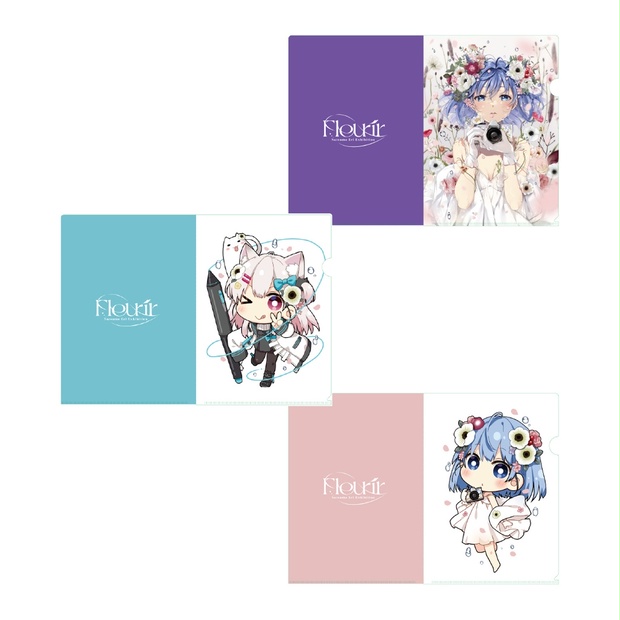 クリアファイルセット（3枚1セット） - pixiv WAEN GALLERY - BOOTH