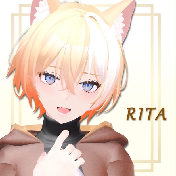 RITA オリジナル3Dモデル - 生コン - BOOTH