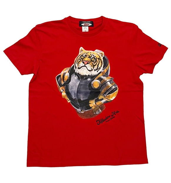 October Beast × 有田満弘「Tiger in Mech Armor」Tシャツ - THE NOISES - BOOTH