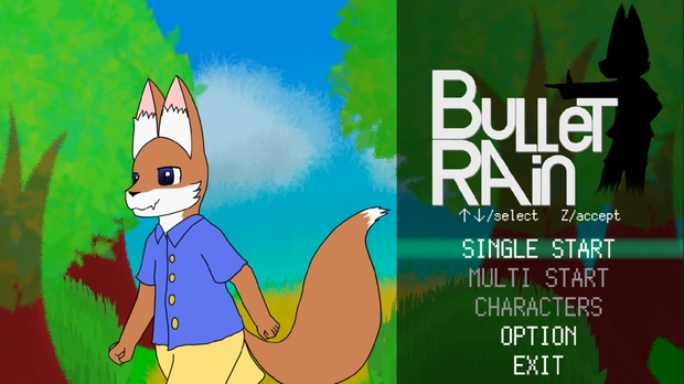 BulletRain - GlowingGames - BOOTH