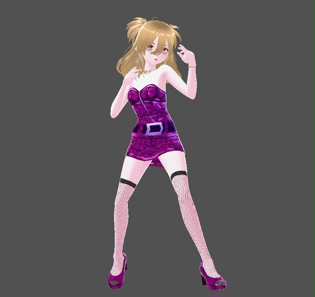 Goromi Dress (Snakeskin Sleeveless Pink Yakuza Majima Cosplay Dress ...