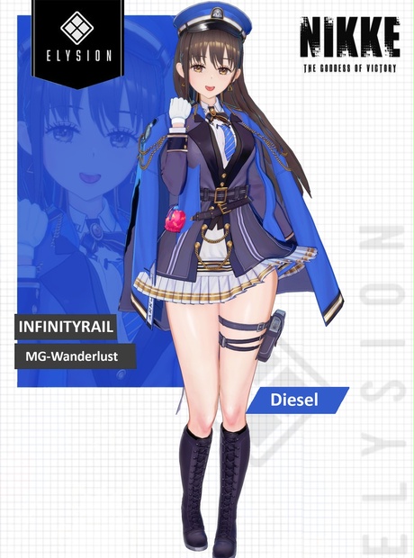 Diesel(NIKKE) - aomi collection - BOOTH