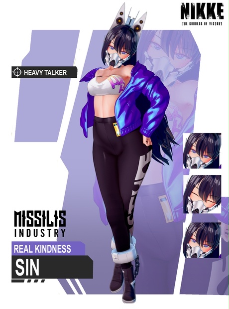 sin (NIKKE) - aomi collection - BOOTH