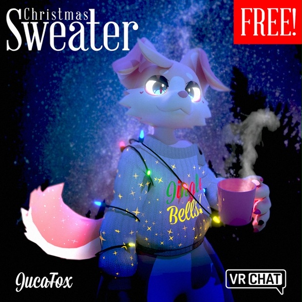 Regulus/Kepler Christmas Sweater - JucaFox - BOOTH