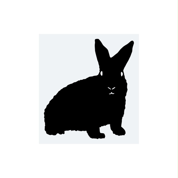 ステッカー うさぎ2 - puikko - BOOTH