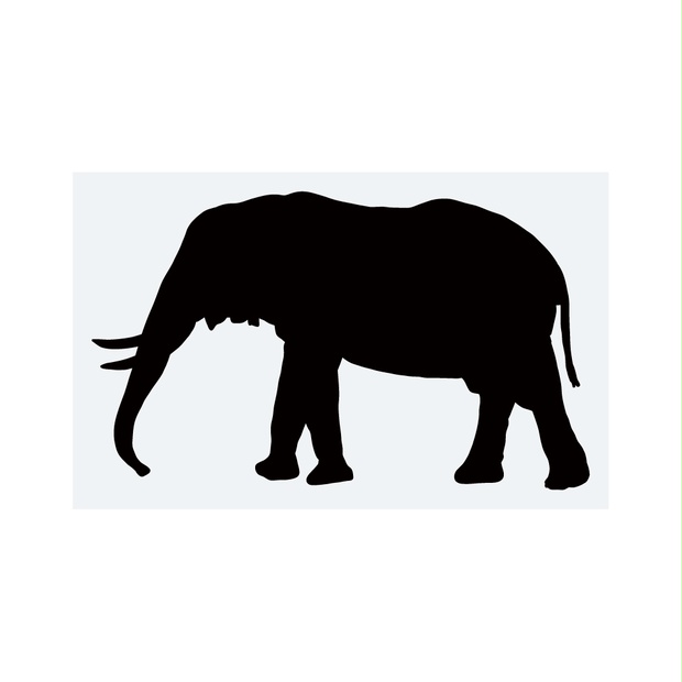 ステッカー 象 - puikko - BOOTH