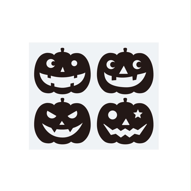 ステッカー ハロウィン カボチャ5 - puikko - BOOTH