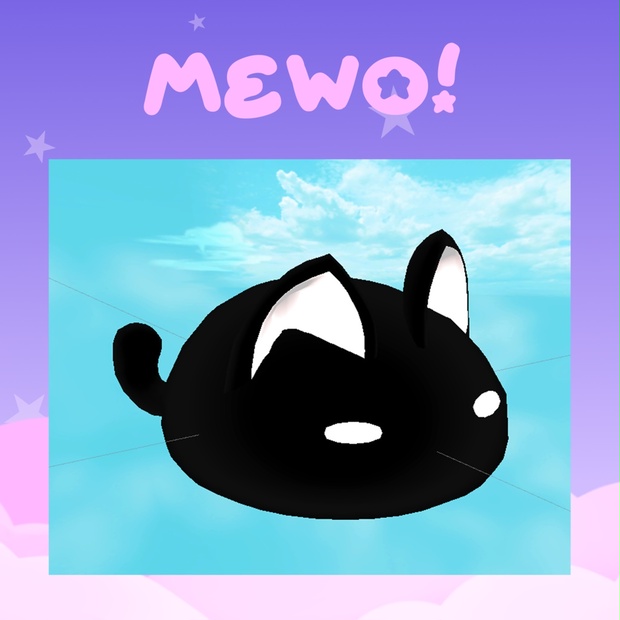 Mewo VrChat accessory! ♡ ミヲVrChatアクセサリー - KingVishnal - BOOTH