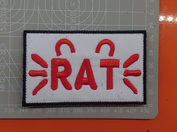 HOLOLIVE EN 2nd HoloCouncil " Hakos Baelz " RAT Patch - 丘比重工QBHeavyindustry - BOOTH