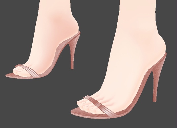 Bronze, Gold, Silver, Black Heels - Rinsuna - BOOTH