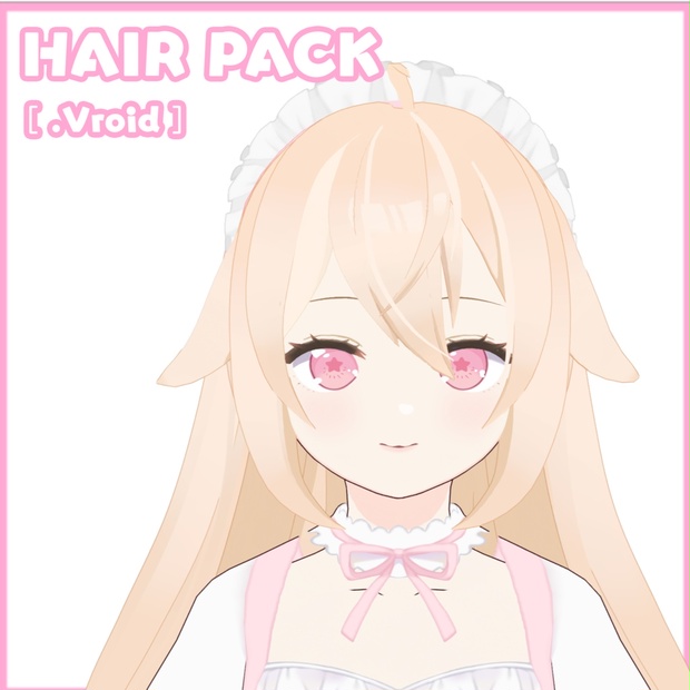 [ VROID ] HAIR PRESET for VroidStudio! FREE to edit ヘアプリセット VRoid正式版 ...