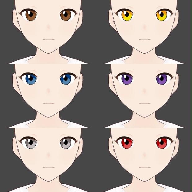 VRoid Pirate Eyes - K.ShiRei - BOOTH