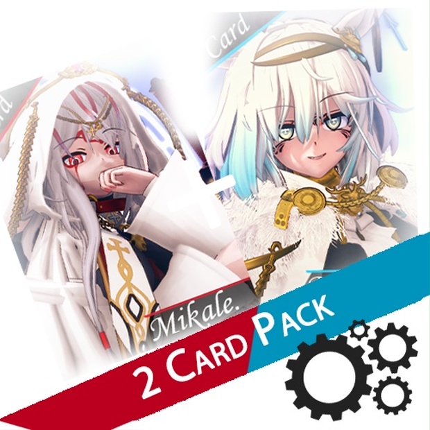 Raphael&Naria 2 Card pack - Mikale - BOOTH