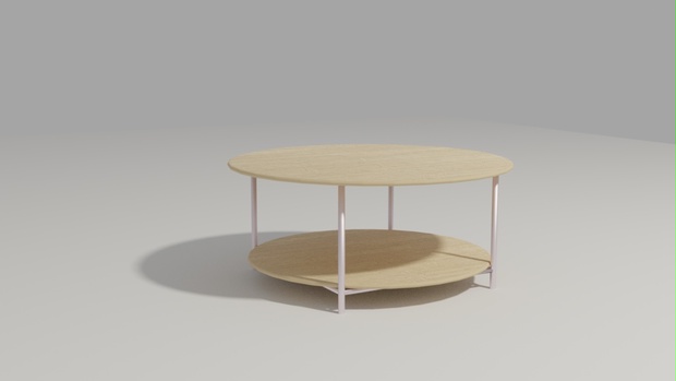 【無料】お手軽丸テーブル【blender】 - Easymark - BOOTH