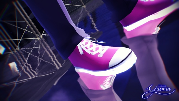 pink converse for vroid - Mistress Yazmin Style - MMD & Vroid Boutique ...