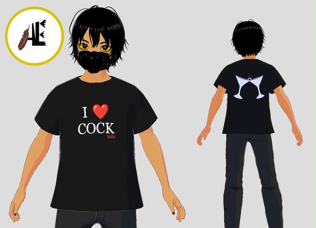 FREE VRoid COCKtails shirts (10 colors) - thraeshervt - BOOTH