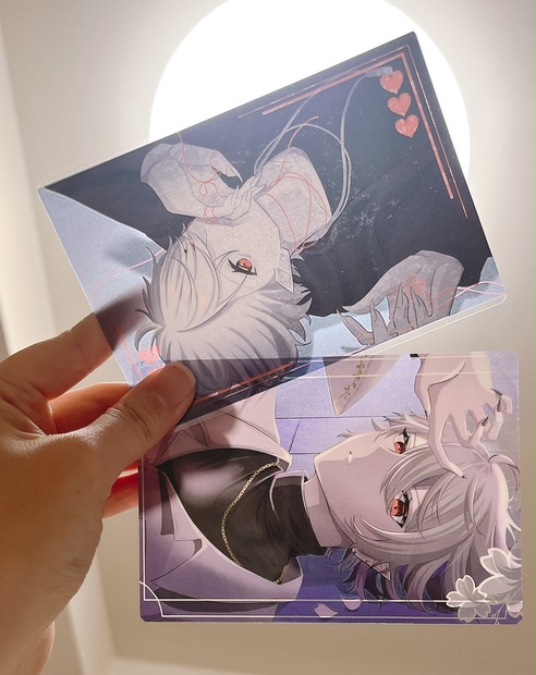 ChroNoiRクリアポストカードセット - Moon Drops - BOOTH