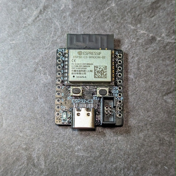 ESP32-C3 開発ボードキット(¥1,200) [74TH-G011] - 74th Books & Gadgets - BOOTH