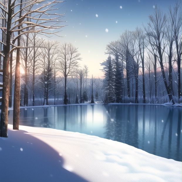 AI背景画像集 【冬】1 - flare-24 - BOOTH
