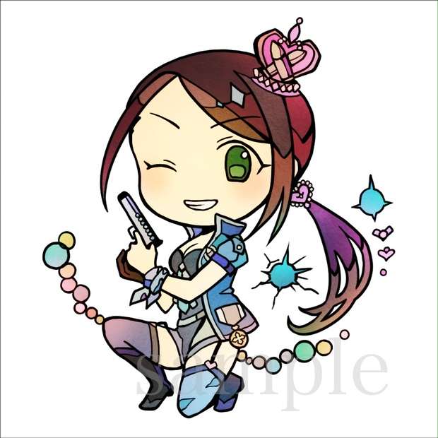 大和亜季ちゃんアクリルキーホルダー - Karindrops - BOOTH