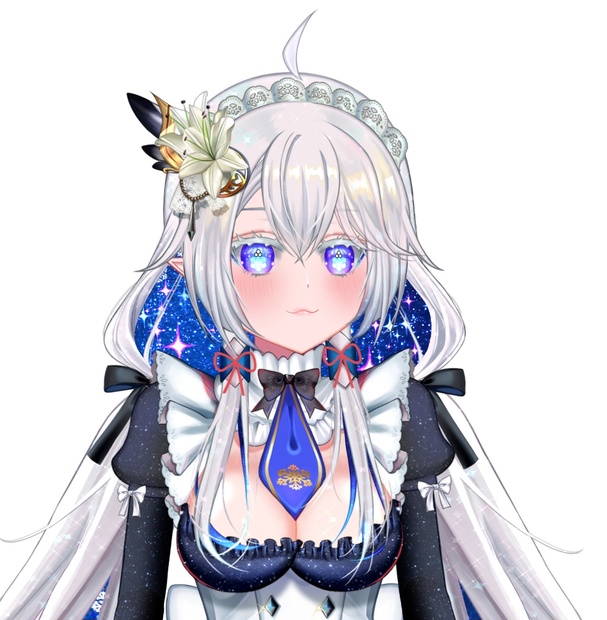 雪のメイド 汎用Live2Dモデル Vtuber studio対応可 - Vtuber素材倉庫 - BOOTH