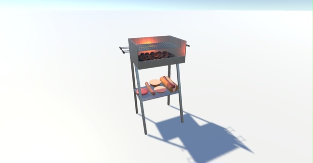 VRChat Grill V2 - Ashy's Assets - BOOTH