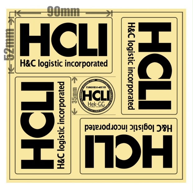 HCLIステッカー3rd[black] - PONPON online - BOOTH