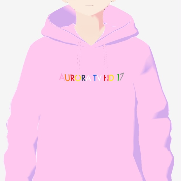 Aurora TV HD 17 Hoodie - AEG VTuber Shop - BOOTH