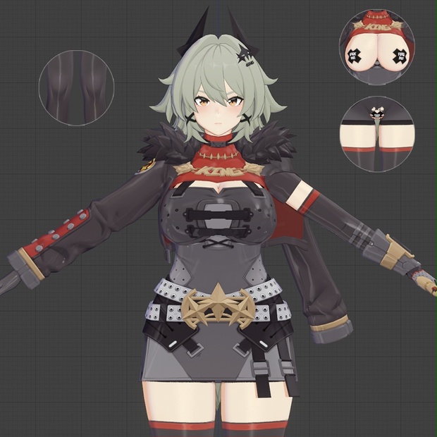 Caesar King ZZZモデル配布 - Kirito - BOOTH