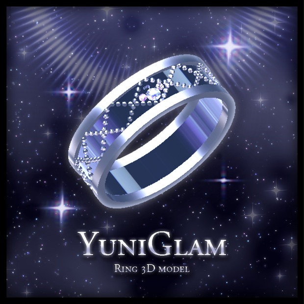Color Ring for VRChat【ring series N1】 - YuniGlam - BOOTH