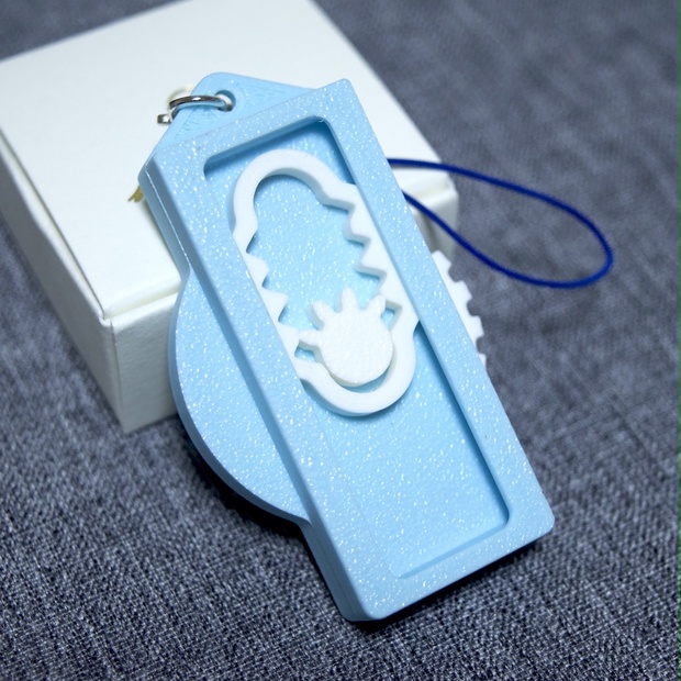 往復ラックなストラップ_水色 - kt-tech - BOOTH