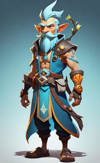 Ancient Warrior Mage - namat - BOOTH