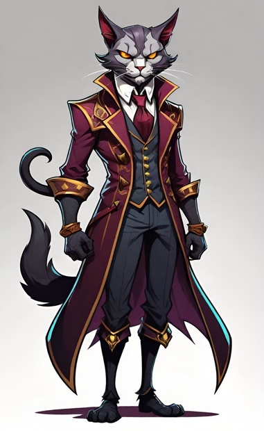 Regal Feline Detective - namat - BOOTH