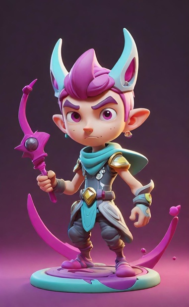 Arcane Archer Figure - namat - BOOTH