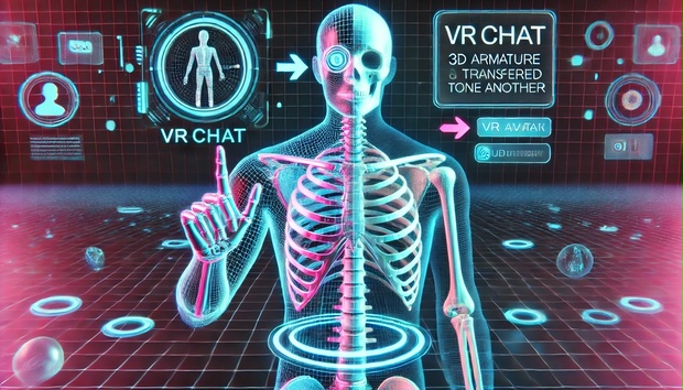 【VRChat】Armature Transfer Tool - 虚無.dev - BOOTH