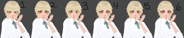 [Vroid] Bit's Bangs Pack 1 - littlebiit - BOOTH