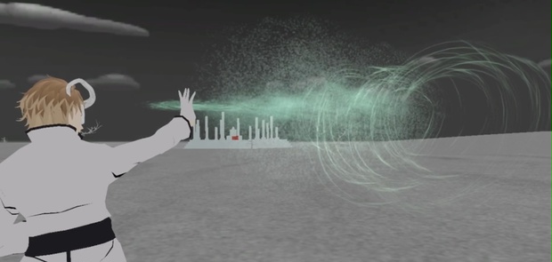 Hado #58 Tenran - Tornado Magic FX - hollowforge - BOOTH