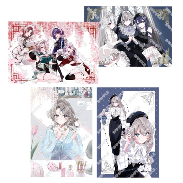 ポストカードセット - niboshi - BOOTH