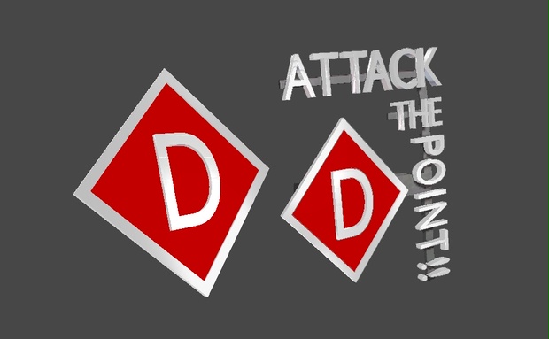 Attack the D Point!! Hairpin - Kinetic Works - BOOTH