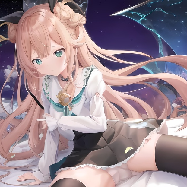 R18「オリジナル女の子(金髪)」差分5枚 - asuchamu - BOOTH