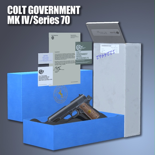 COLT 1911 Government MK IV / Series 70 - LUNA R&D Deparment - BOOTH