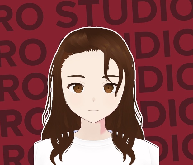 Messy warrior hair Viking hairstyle (Vroid File) - nerostudios - BOOTH