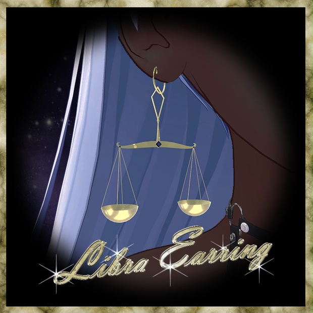 Libra Earring - ぴこまるしぇ - BOOTH