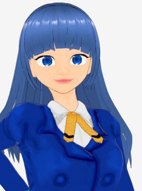 Marina in uniform - Rex Mun VRChar - BOOTH