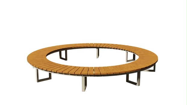 【Free DL】circle bench_2 - senacol - BOOTH