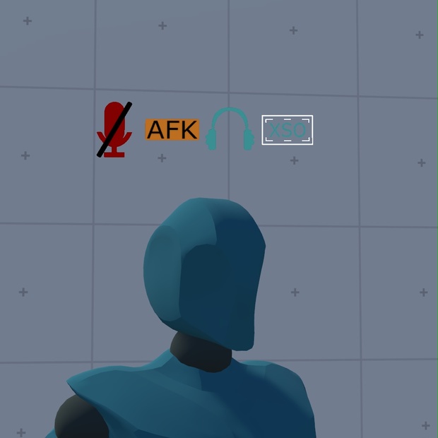 [VRChat] [3.0] Avatar Status Icons v2 - jetdog - BOOTH