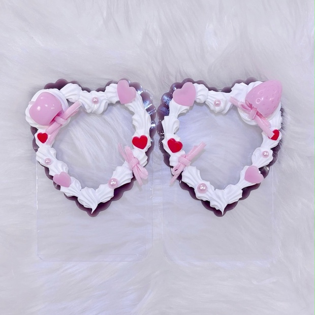 B8 硬質ケース デコ - シュガリルリボン - BOOTH