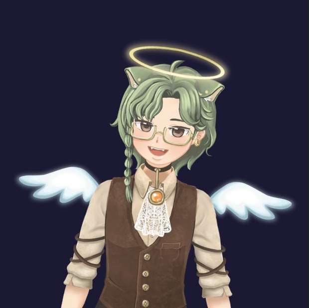 【Vtuber素材】天使光環/翅膀 【Vtuber向け】天使の翼【Vtuber Assets】Angel wings/halo - HY ...